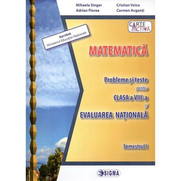Matematica probleme si teste pentru clasa VIII si evaluare nationala ...