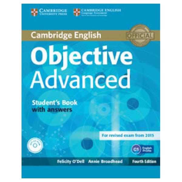 Objective Advanced Student's Book with answers with CD-ROM - - Libraria CLB