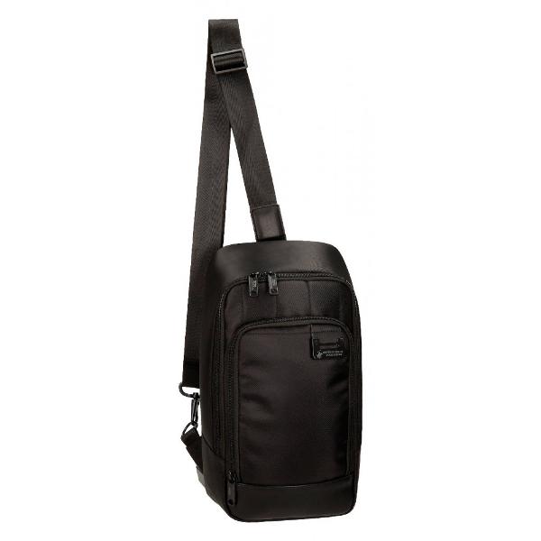 Geanta de umar transversala BHPC Bolt negru 53359.51 - - Libraria CLB